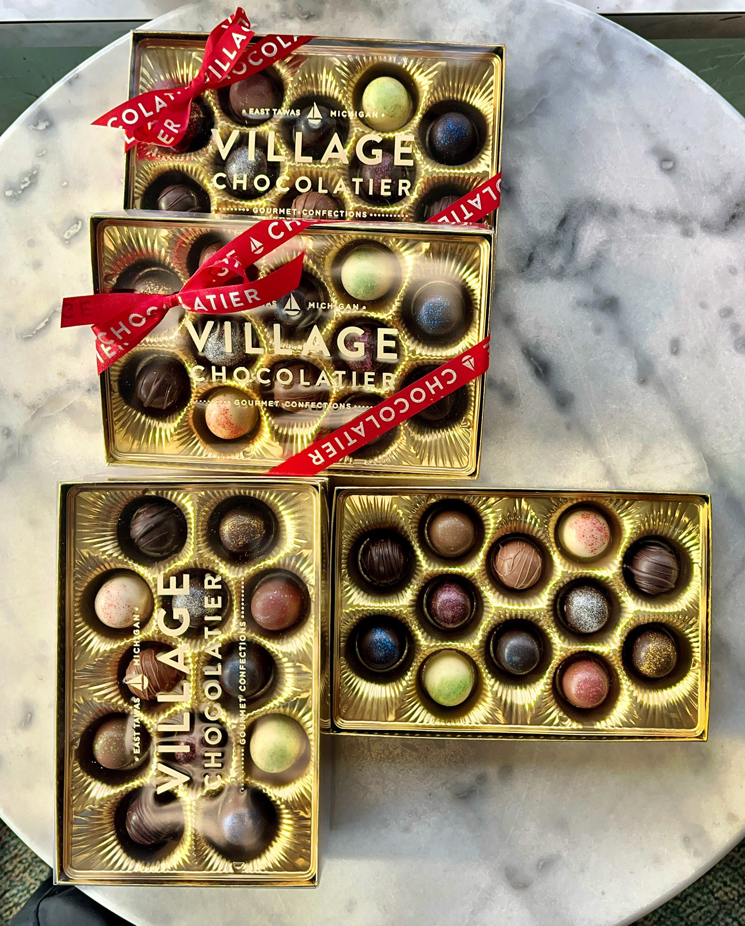 Assorted Truffle Box | Village Chocolatier